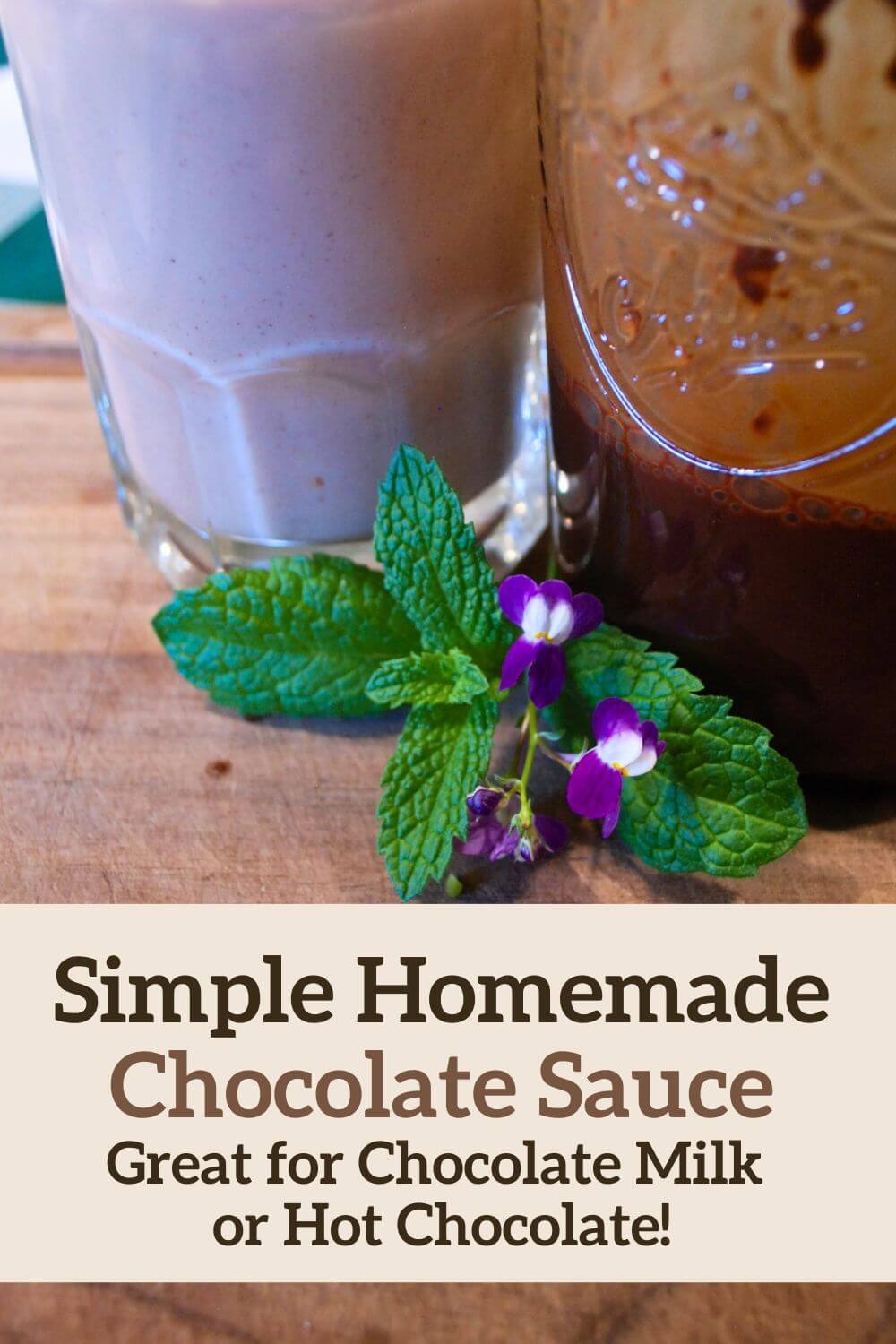 Homemade Chocolate Sauce: Use it for Hot Chocolate or Chocolate Milk ...
